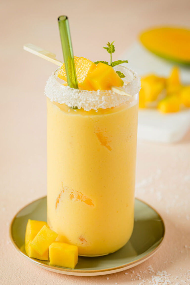 Lassi à la mangue maison – Boisson indienne fraîche et crémeuse
