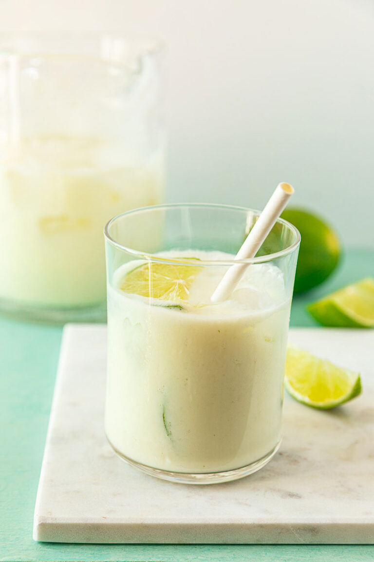 Limonade brésilienne crémeuse au citron vert facile